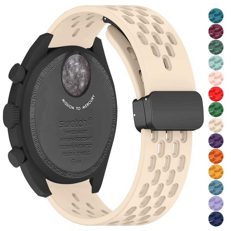 Silicone-Strap-For-Omega-X-Swatch-Joint-MoonSwatch-Planet-Watch-Band ...