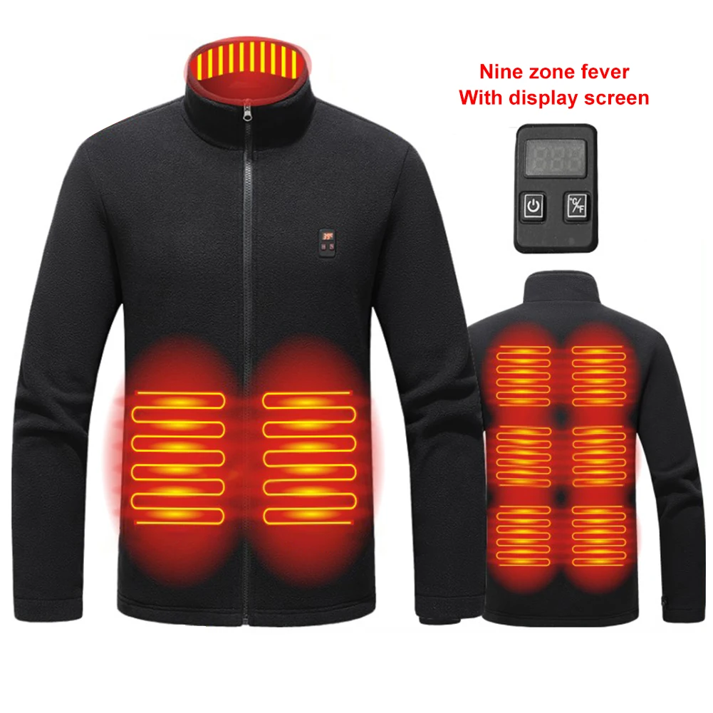 9-Heated-Area-Intelligent-Heating-Coat-USB-Charging-Heated-Jacket ...