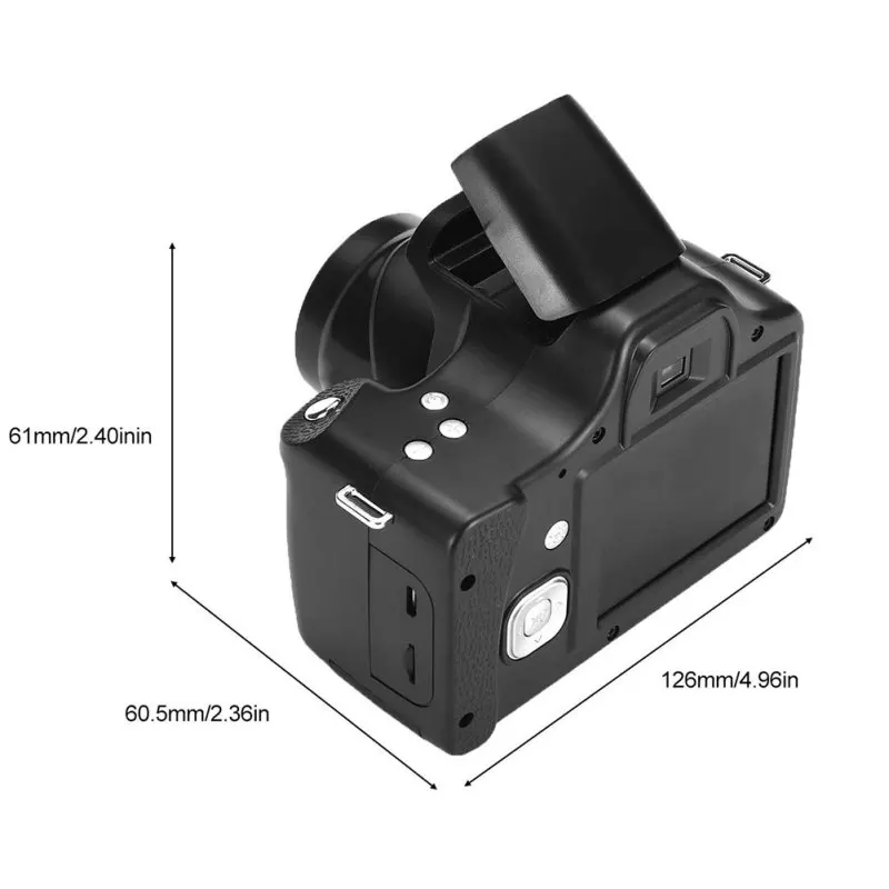 Nouveau Caméscope Professionnel Hd 4k 30 Mp, Vision Nocturne, Caméra ...