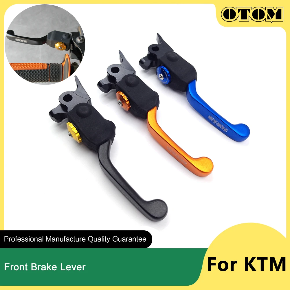 OTOM 2014-2024 Motorcycle Front Brake Lever 7 Gears Adjustable Foldable ...