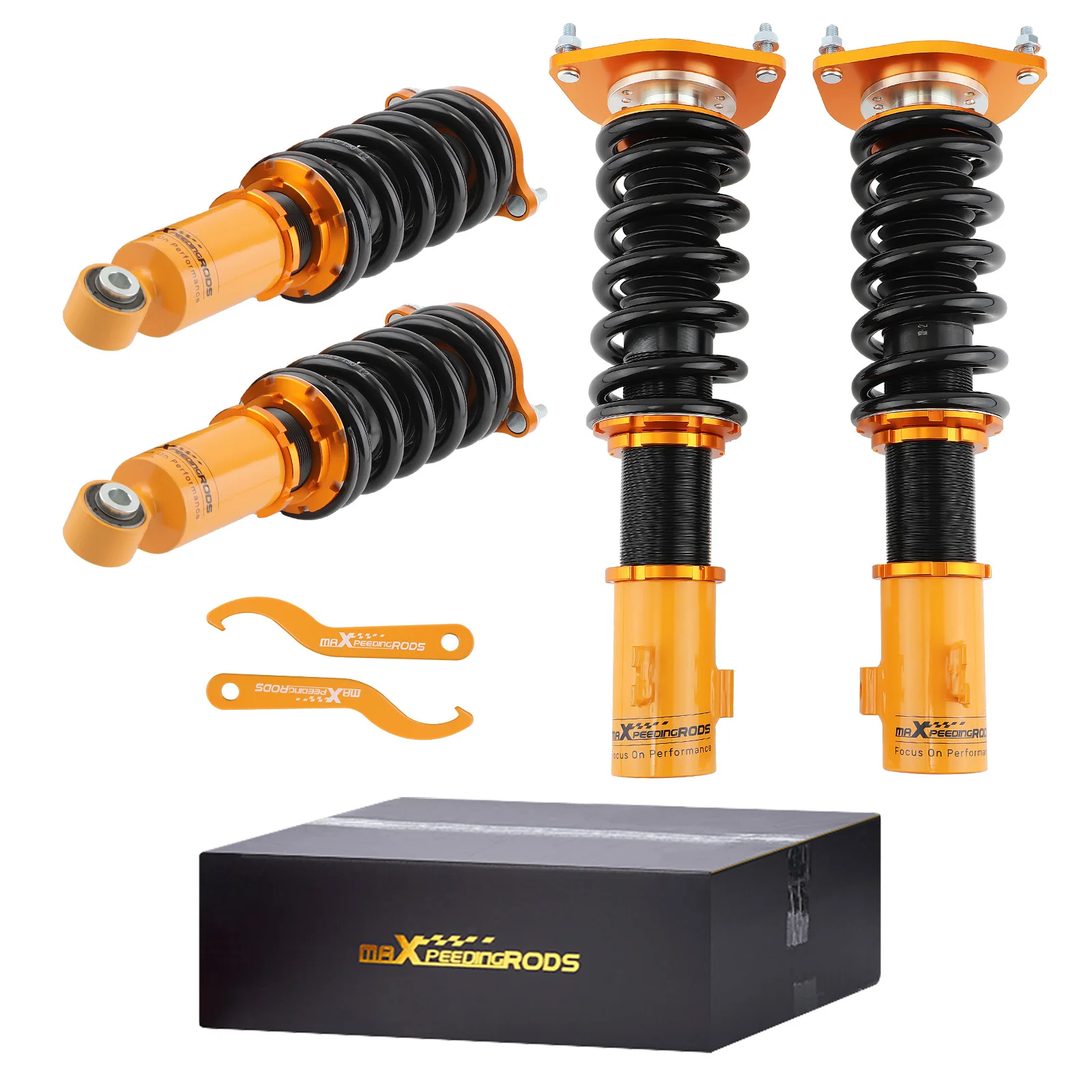 Front-Rear-Complete-Coilovers-Shock-Struts-Suspension-For-Subaru-Legacy ...