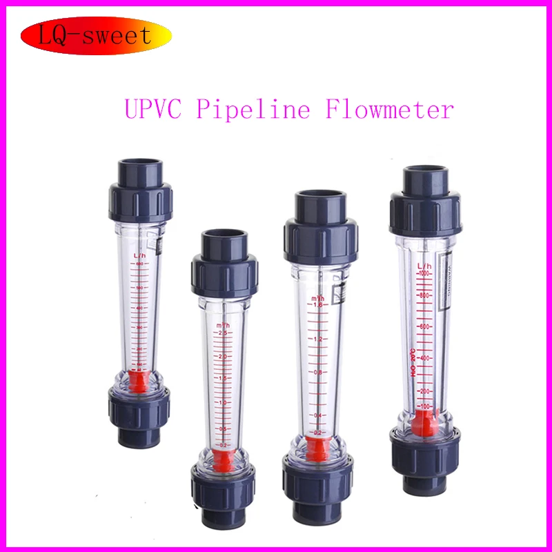 Plastic Float Flowmeter Liquid Water Flow Meter Rotameter Rotermeter ...