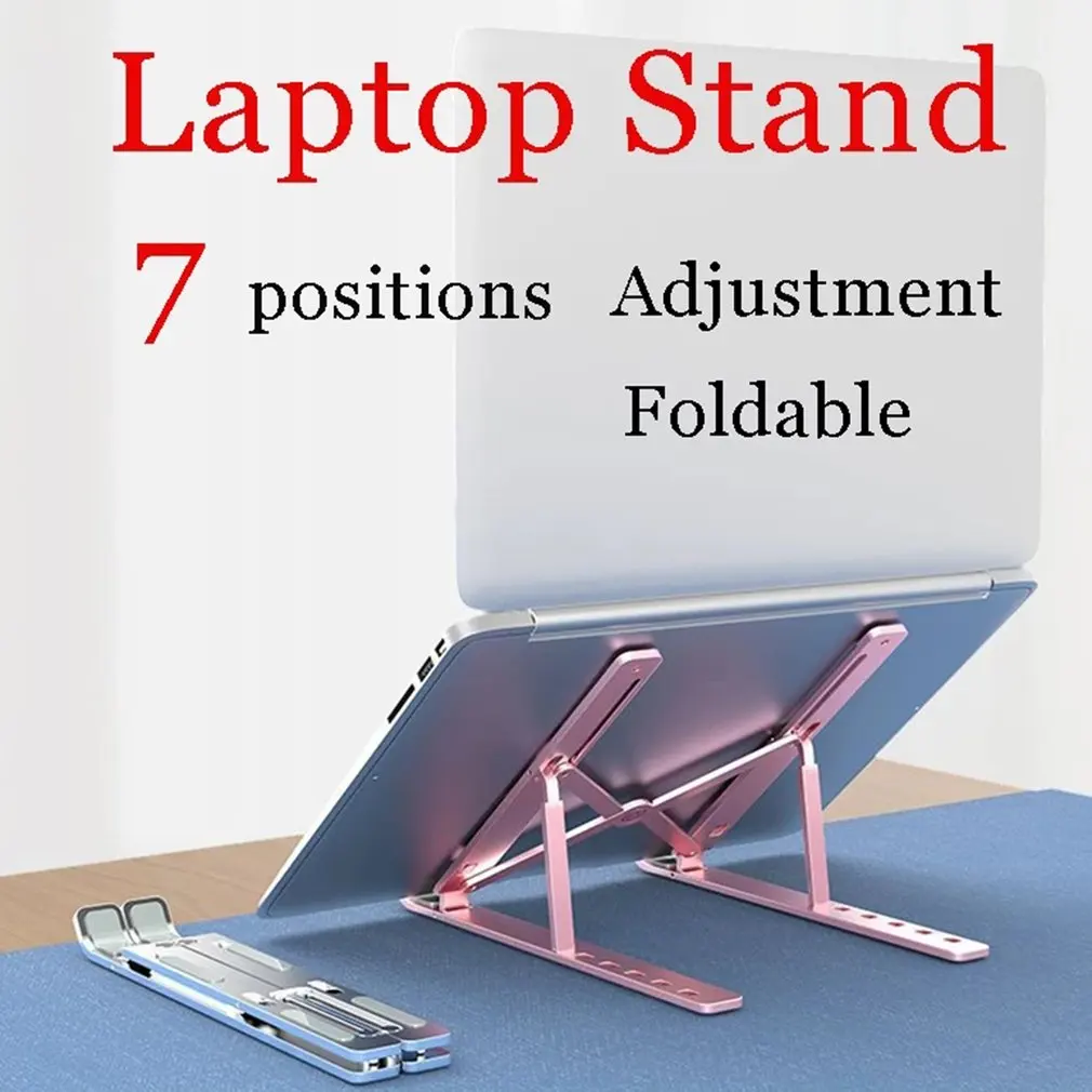 New-7-Holes-Adjustable-Laptop-Stand-Notebook-Foldable-Stand-ABS ...