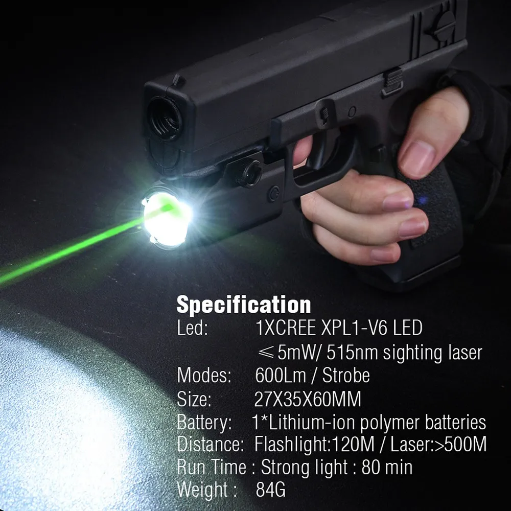 Green Laser Gun