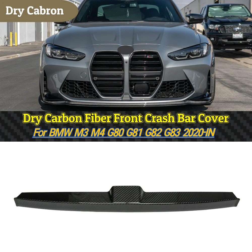 Dry Carbon Fiber Front Crash Bar Cover for BMW M3 G80 G81 M4 G82 G83 ...
