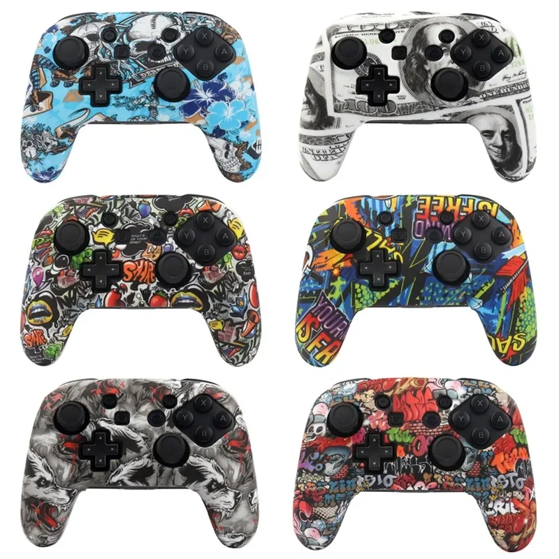Soft-Silicon-Controller-Cases-Covers-For-Nintendo-Switch-Pro-Controller ...