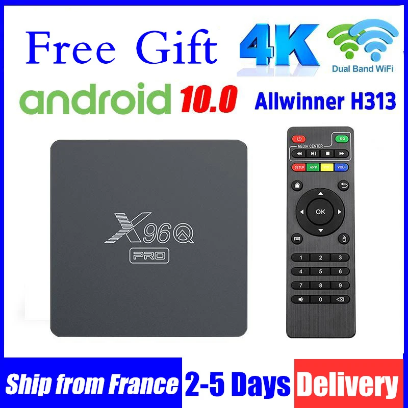 X96q Pro Livego Iptv Box Android 10.0 Tv Box X96 Q 2.4g/5g Dual-wifi H ...