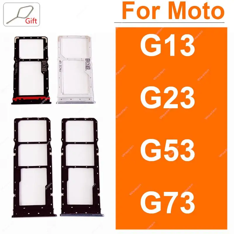 Sim-Card-Slot-Tray-Holder-For-Motorola-Moto-G13-G23-G53-G73-Card-Reader ...