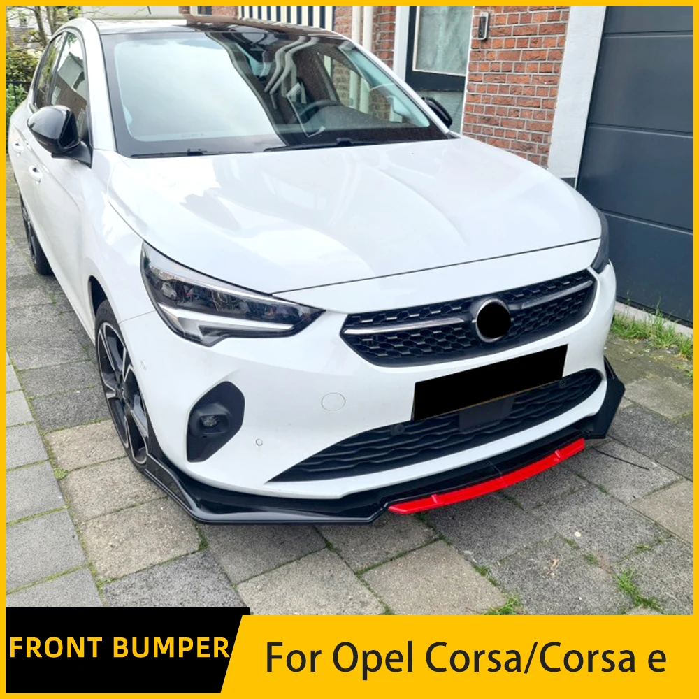 For Opel Corsa/Corsa e Carbon Black High Quality Car Front Bumper ...