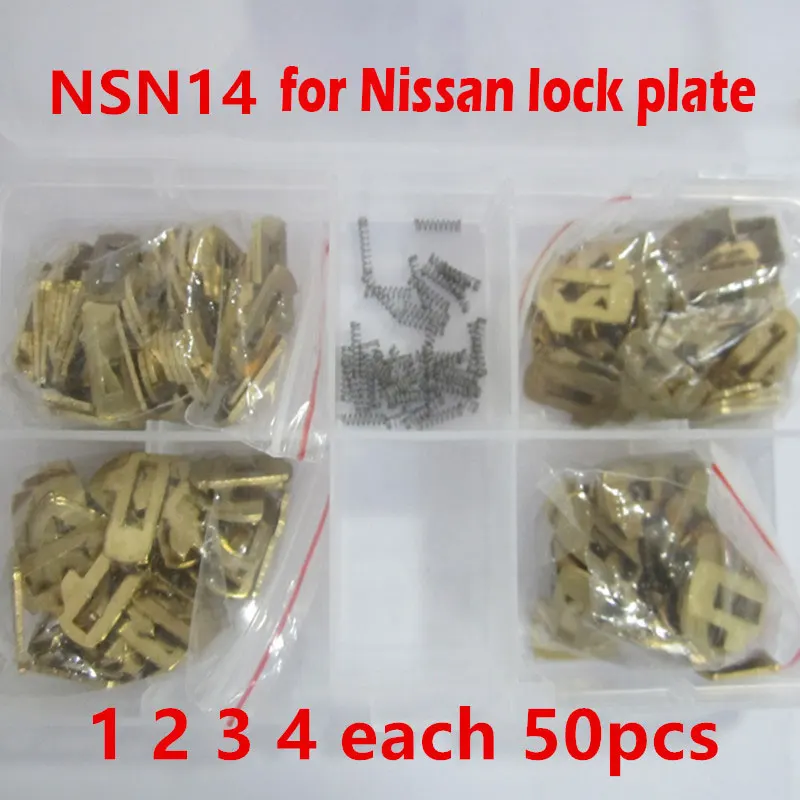 200Pcs-lot-NSN14-Car-Lock-Repair-Accessories-Car-Lock-Reed-Lock-Plate ...