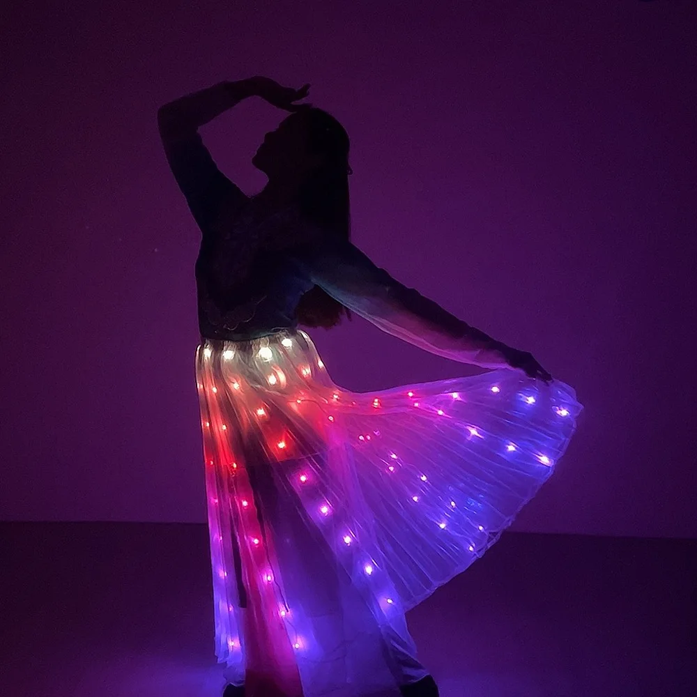 LED-Skirt-Belly-Dance-Performance-Props-for-Adult-Colorful-Light ...