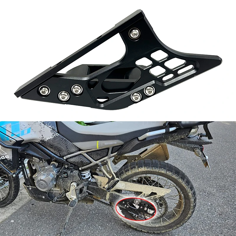 450MT Motorcycle Chain Swingarm Guide Slider Roller Guard Chian Protect ...