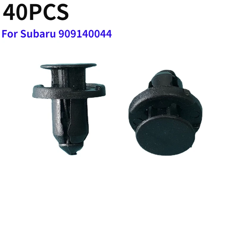 40pcs Auto Fasteners Rivets Clips Car Bumper Door Panel Fender Liner ...