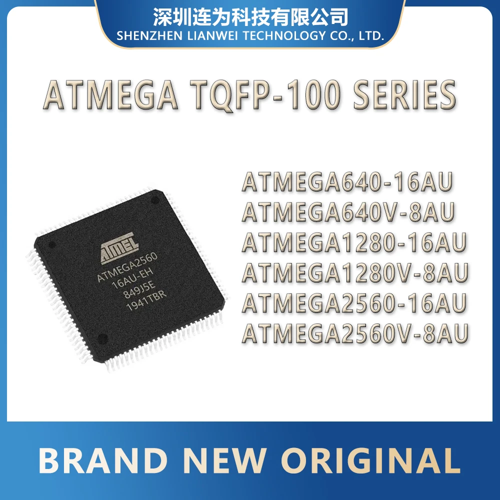 ATMEGA640 16AU ATMEGA640V 8AU ATMEGA1280 16AU ATMEGA1280V 8AU ATMEGA2560 16AU ATMEGA2560V 8AU ...