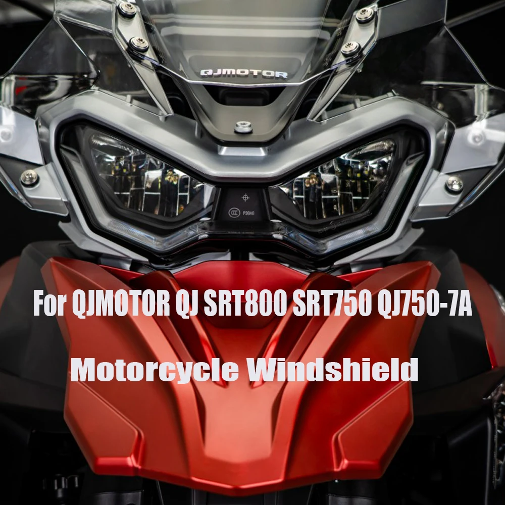SRT800X Motorcycle Heightened Windshield SRT750 QJ750-7A Accessories ...
