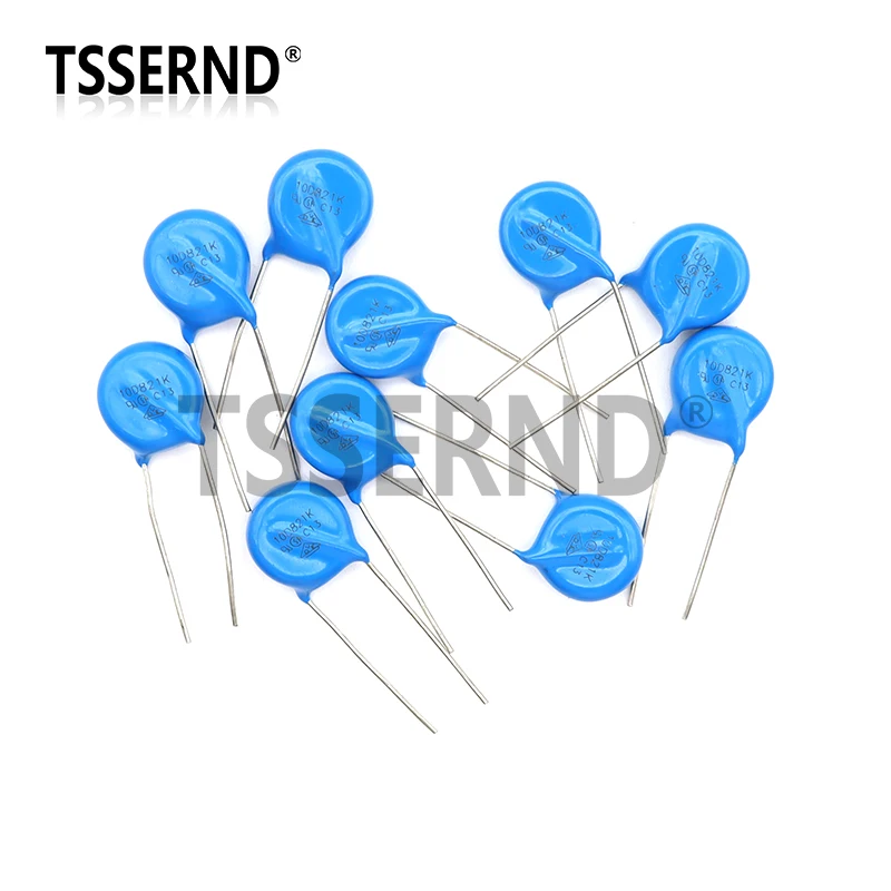 10pcs varistor 10D270K 10D470K 10D820K 10D121K 10D151K 10D241K 10D271K ...