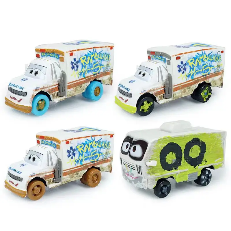 Disney-Pixar-Cars-3-Dr-Damage-Rambulance-Racing-Mr-Arvy-Car-Children-s ...