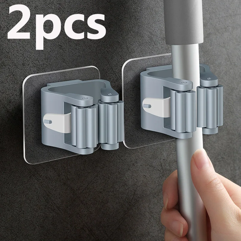 Bathroom-Storage-Rack-Mop-Holder-Wall-Mounted-Mop-Organizer-Broom ...