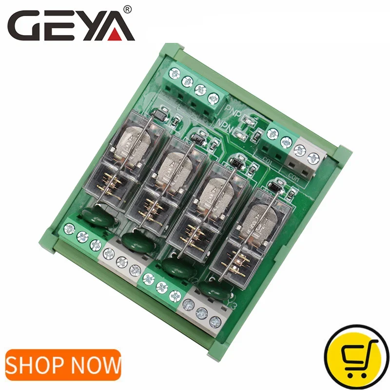 GEYA-NG2R-4-Channel-Relay-Module-1NO-1NC-Relay-SPDT-Module-12V-24V-AC ...