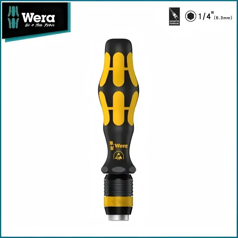 WERA 813/813R/813R ESD/816R/816RA/816R ESD Bit Holder Screwdriver ...