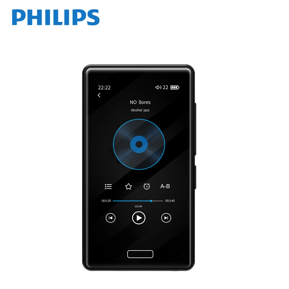 Philips Original Mini Bluetooth MP3 MP4 Player Big Screen With ...