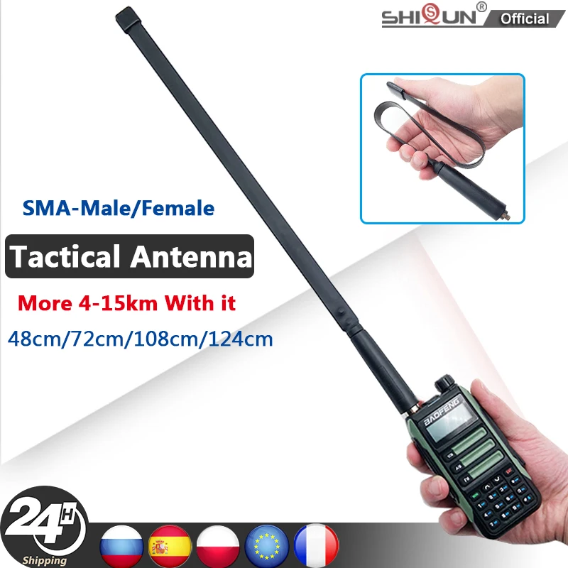 Tactical-Foldable-Antenna-SMA-Female-Male-VHF-UHF-Walkie-Talkie-CS-Tactical-Antenna-For-Baofeng ...