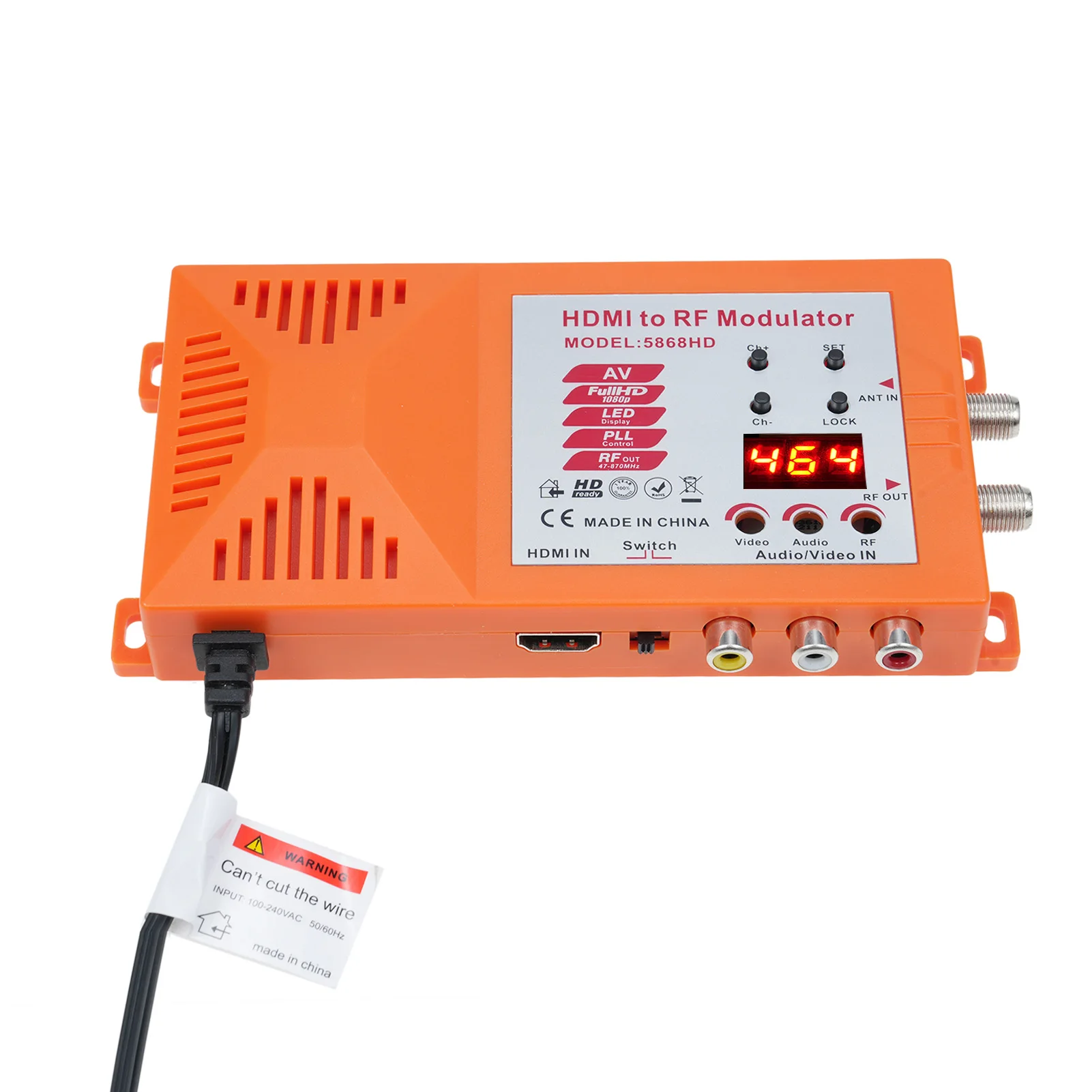 TV-and-AV-to-RF-Modulator-RF-Converter-Digital-RF-Modulator-for-PAL ...