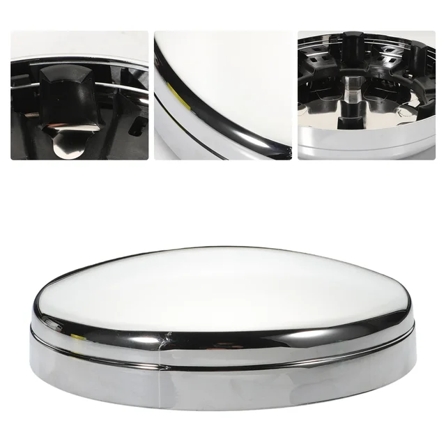 Wheel Caps 17 Inch Chrome Front Wheel Center Cap For 2003-2017 Dodge ...