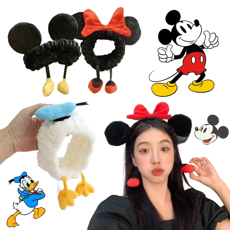 Disney-Mickey-Mouse-Minnie-Washing-Face-Hair-Band-Women-Cute-Cartoon ...