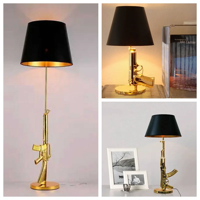 2024-New-Modern-Plated-Table-Lamps-AK47-Gun-Design-Desk-Decor-Bedside ...