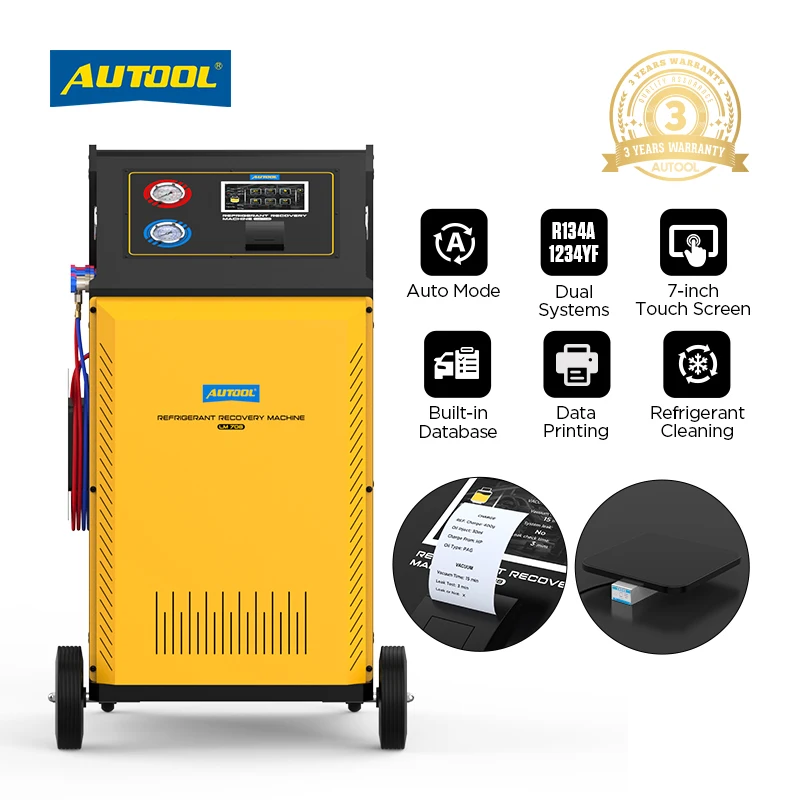 AUTOOL-LM708-AC-Refrigerant-Recovery-Machine-Automotive-Refrigerant-Recycling-and-Filling ...