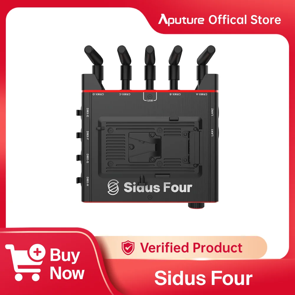 Aputure-Sidus-Four-CRMX-Transmitter-Four-universe-with-Built-In ...