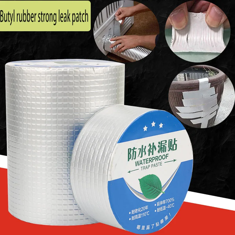 New waterproof Tape Strong Super Self-adhesive Roof piping Leak Repair ...