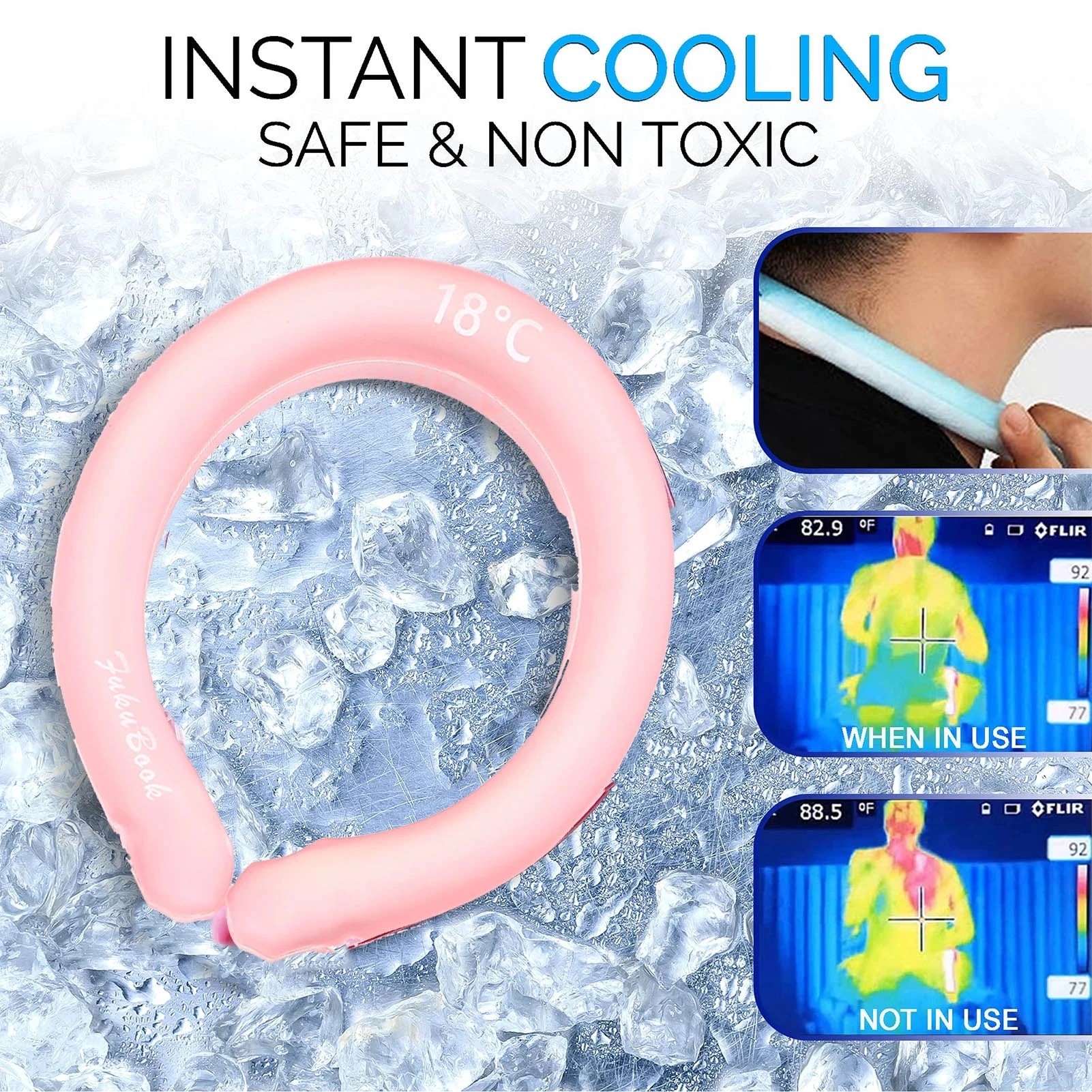 Neck-Cooling-Ring-Ice-Cushion-Tube-Heatstroke-Prevention-Cooling-Tube ...