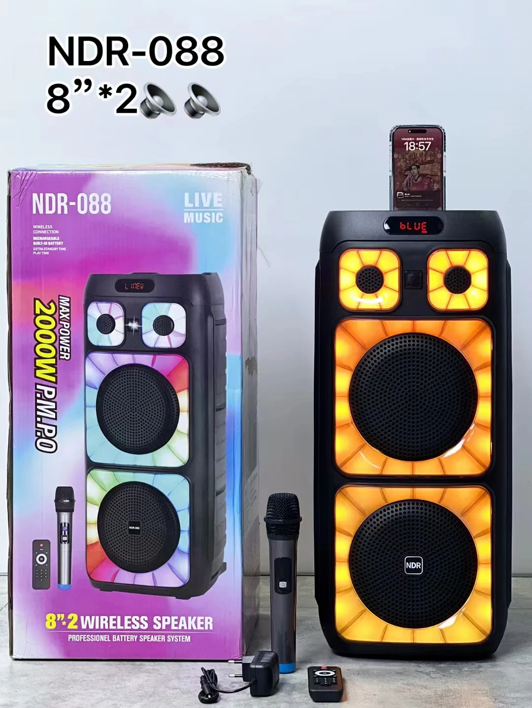 NDR-088 Wireless Speaker - OTC.LK