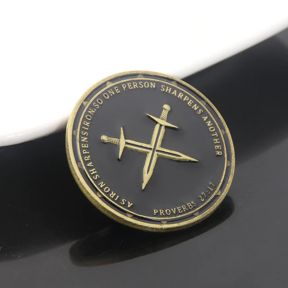 Armor-of-God-Iron-Sharpens-Iron-Commemorative-Coin-Proverbs-27-17-Metal ...