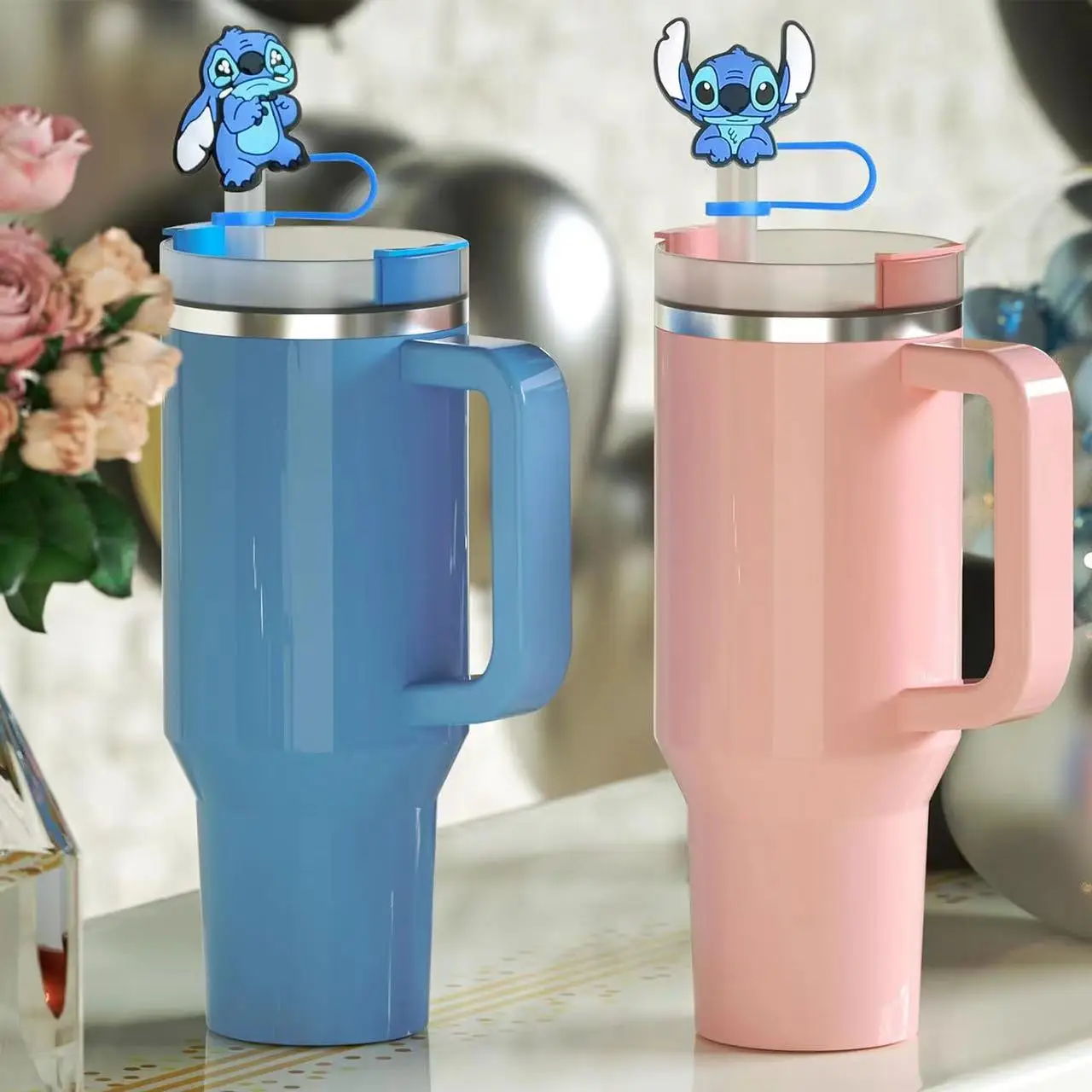 Disney-Lilo-Stitch-Straw-Covers-Cap-Toppers-with-Stanley-30-40-Oz ...