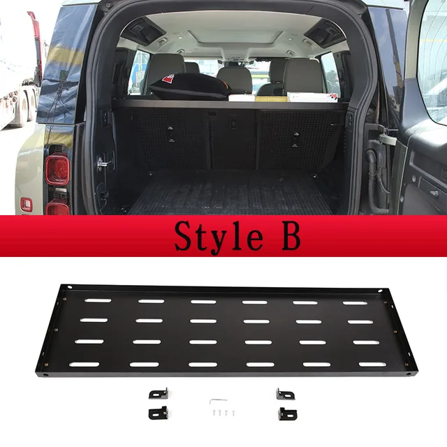 For Land Rover Defender 110 2020-23 Aluminum alloy Car Trunk Cargo ...