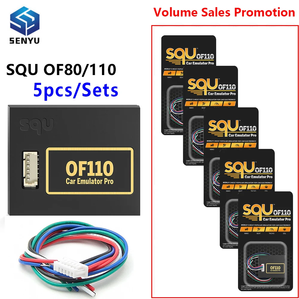 5Pcs/Set Universal Car Emulator SQU OF110 Auto Emulator Signal Reset ...