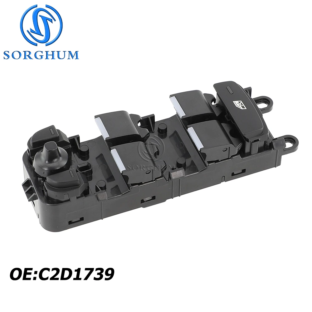 SORGHUM-New-Front-Left-Master-Power-Window-Switch-Regulator-For-Jaguar ...