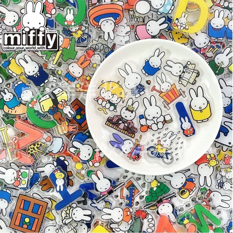 Miffy Cartoon Secondary Creative Single Layer 2cm Acrylic Pieces ...