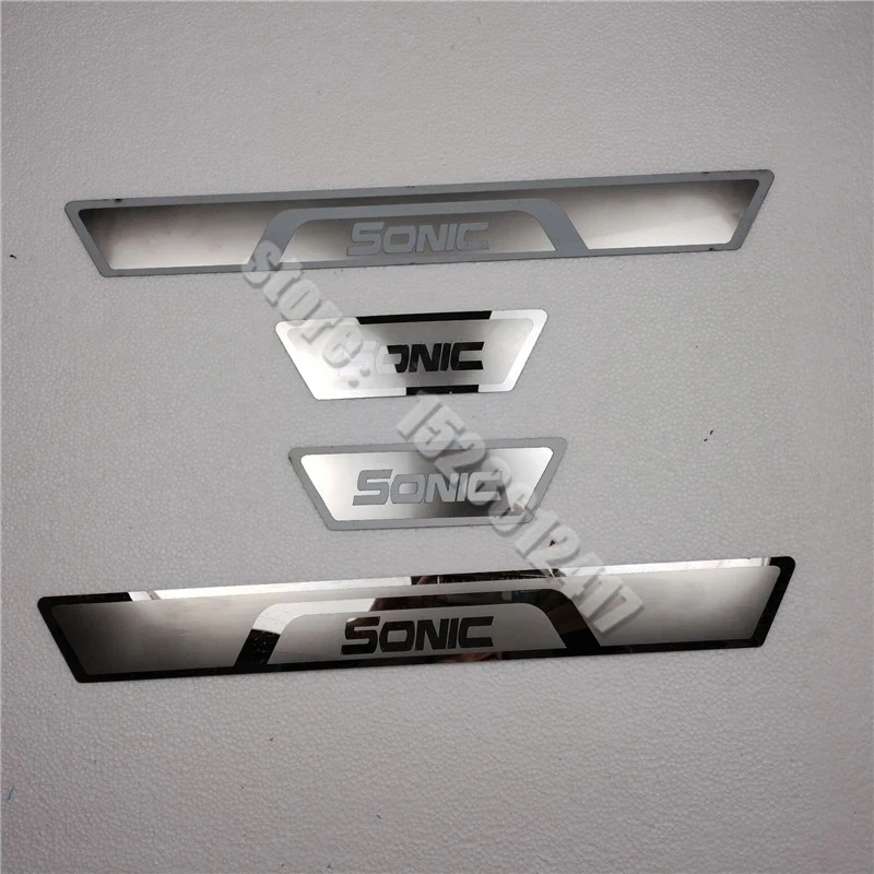 For-Chevrolet-Sonic-2015-2020-Car-Accessories-Stainless-Steel-Door-Sill ...