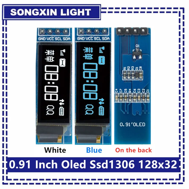 0-91-inch-OLED-Module-White-Blue-OLED-128X32-OLED-LCD-LED-Display ...