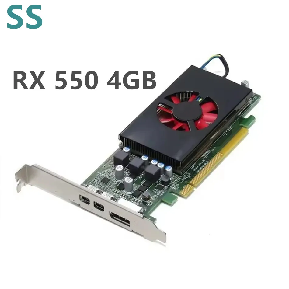 For AMD RX 550 4GB GDDR5 Graphics Card RX550 4GB DP HD 4K 100% Tested ...