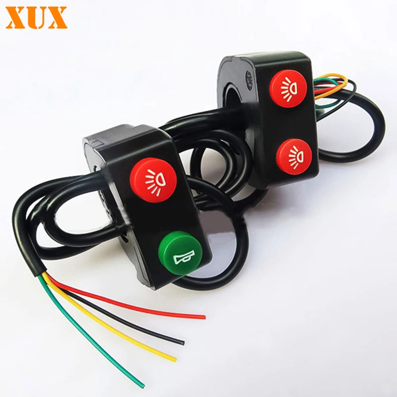 Motorcycle-ATV-22mm-Handlebar-Headlight-and-Horn-Combination-Switch ...
