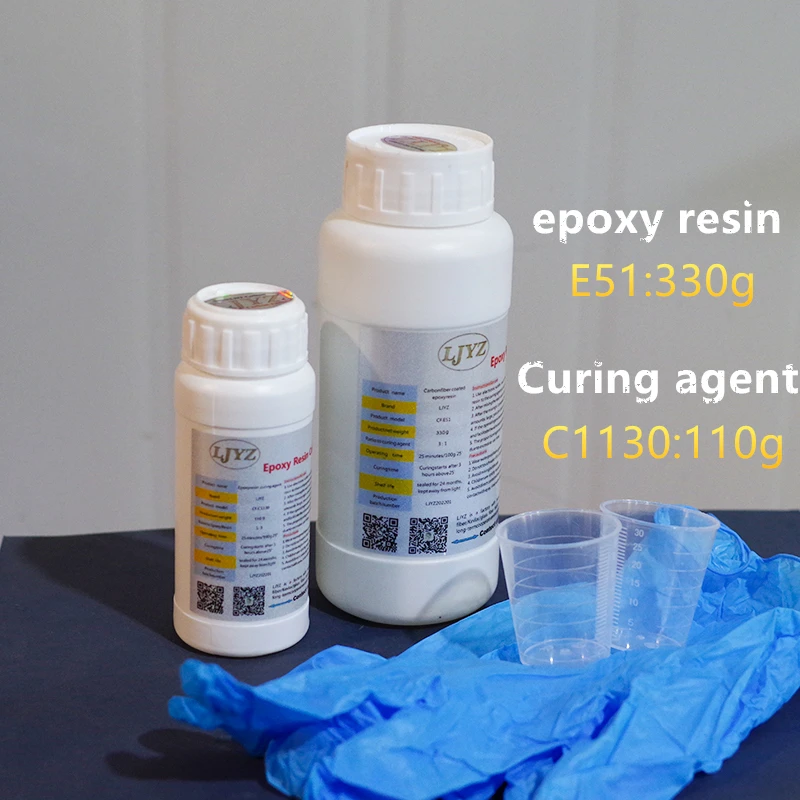 Epoxy-Resins-Hardeners-E51-3-1-AB-Glue-Carbon-fiber-surface-cladding-impregnating-Glue-High ...