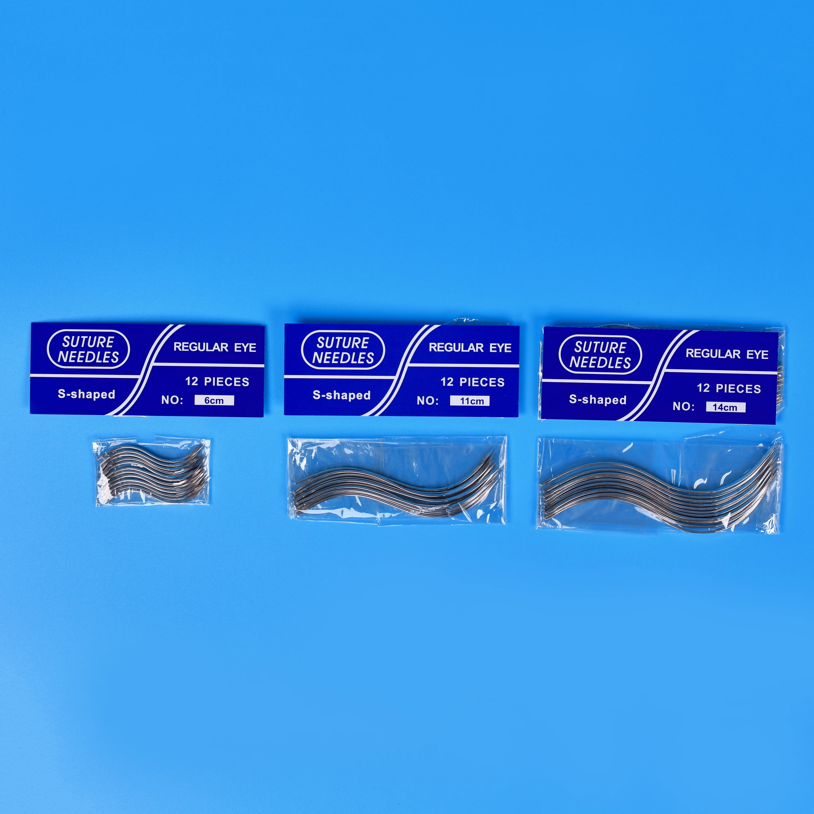 Suture Needles Double Curved Cutting Edge Post Mortem S curve ...