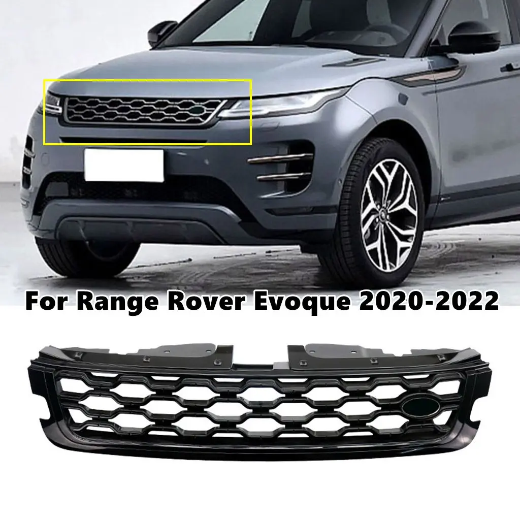 Car Front Bumper Grille For Range Rover Evoque Style 2020 2021 2022 ...