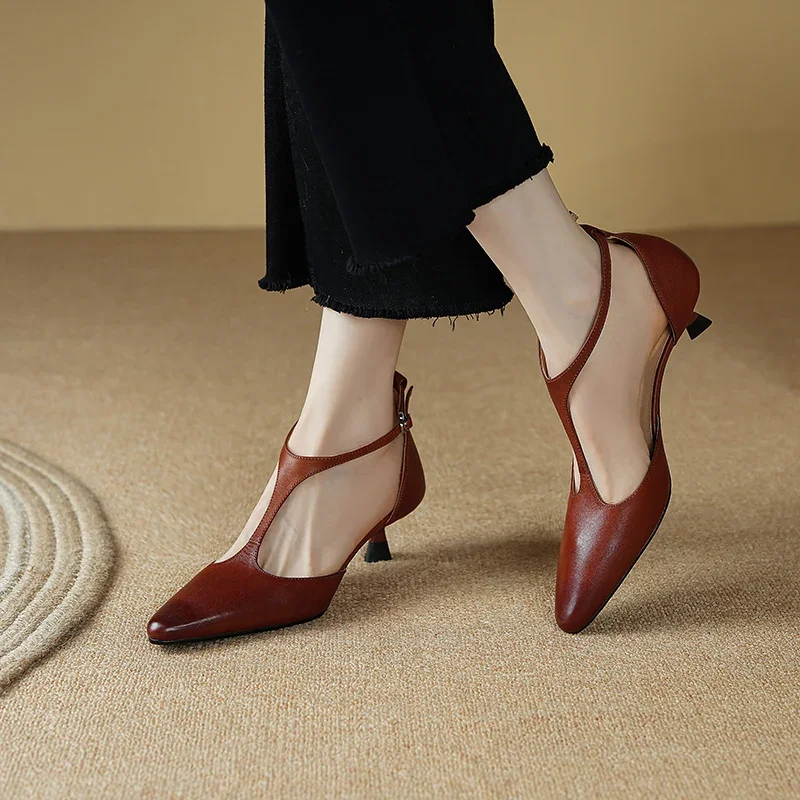 2024-New-Summer-Sandals-Cover-Toe-Sandals-Pointed-Toe-High-Heels ...