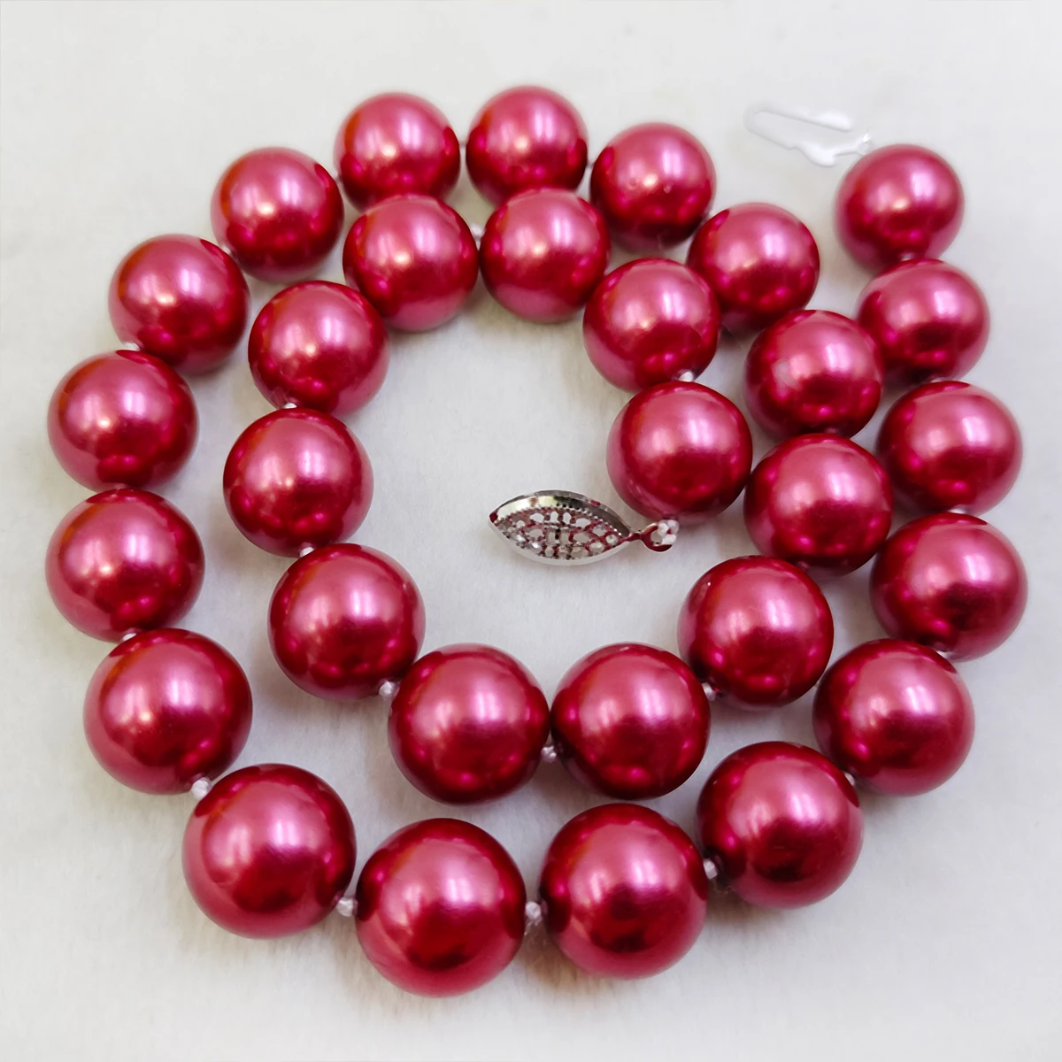Red Pearl Necklace | Jewelry Necklace | Natural Pearls | Red Sea Pearls ...
